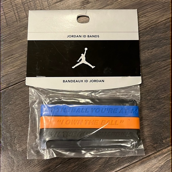Jordan | Accessories | Nike Air Jordan Baller Id Bands Wristbands ...